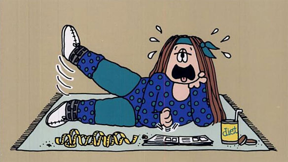 Cathy the comic strip: My 3rd grade bestie | ladycultblog